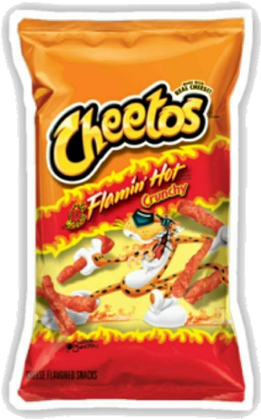 Download #hot #cheetos #snake - Flaming Hot Cheetos - ClipartKey
