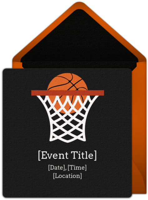 Download Free Basketball Net Invitations - Invitation Background ...