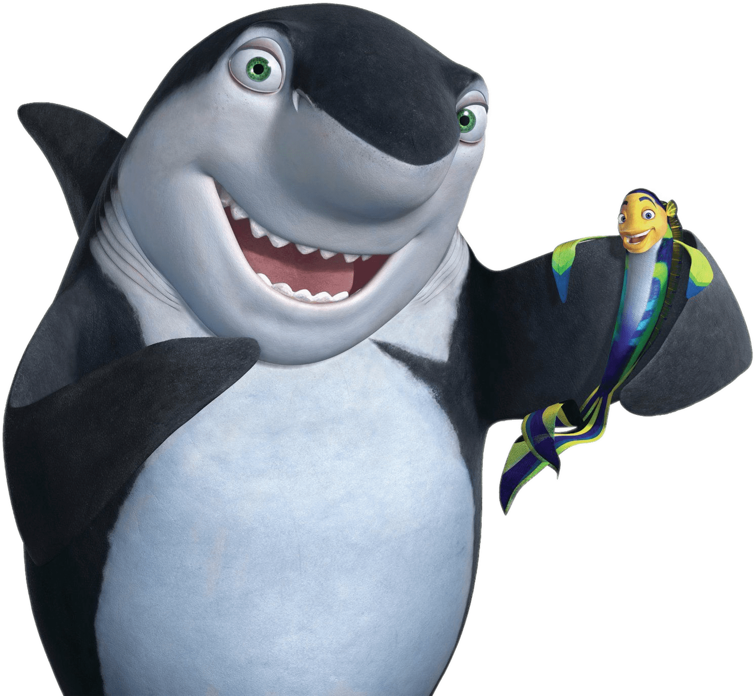 Download Lenny The Shark Holding Oscar - Vegetarian Shark From Shark ...