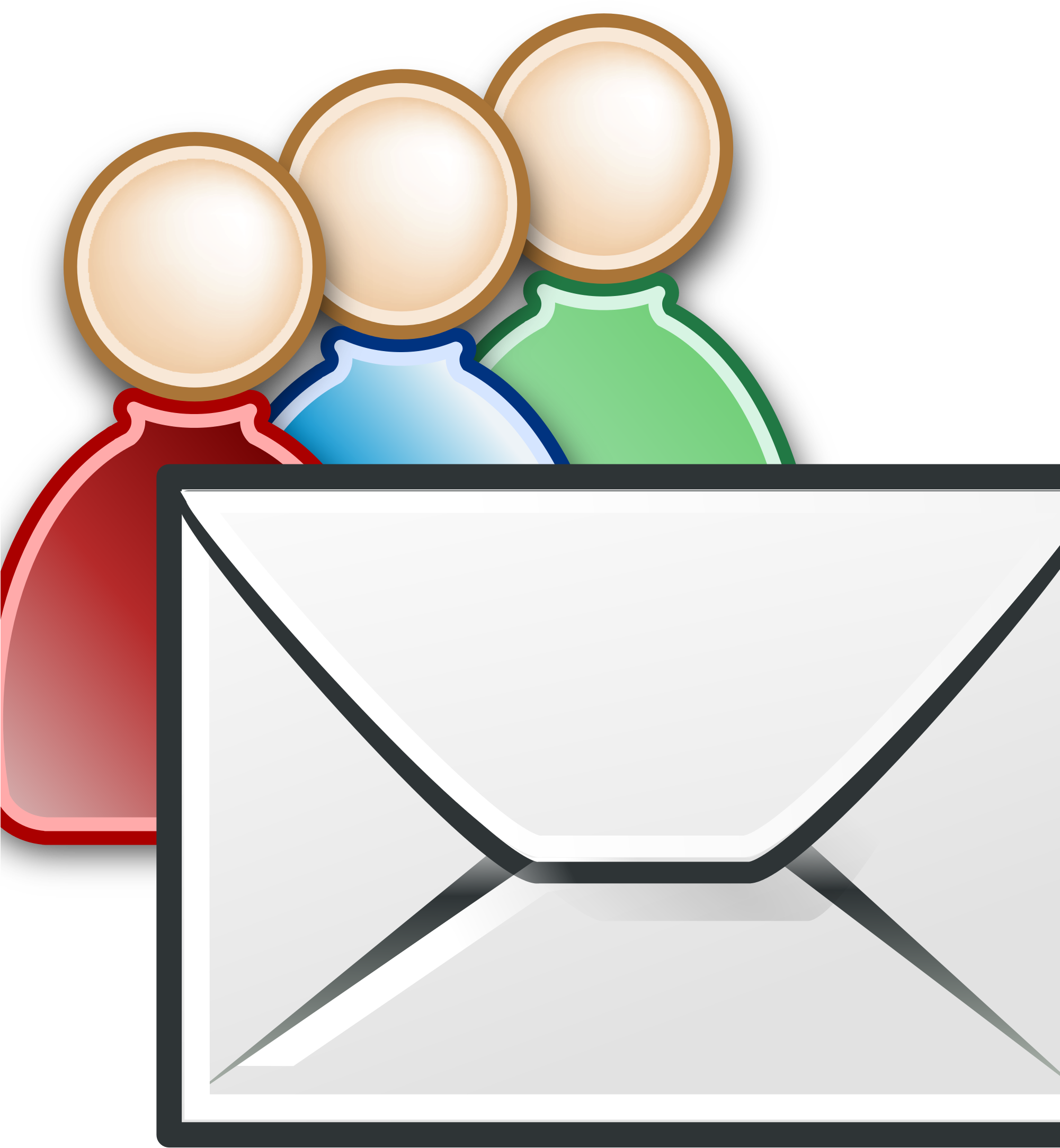 Download Email Group Icon Clipart , Png Download - Email Group Icon Png ...