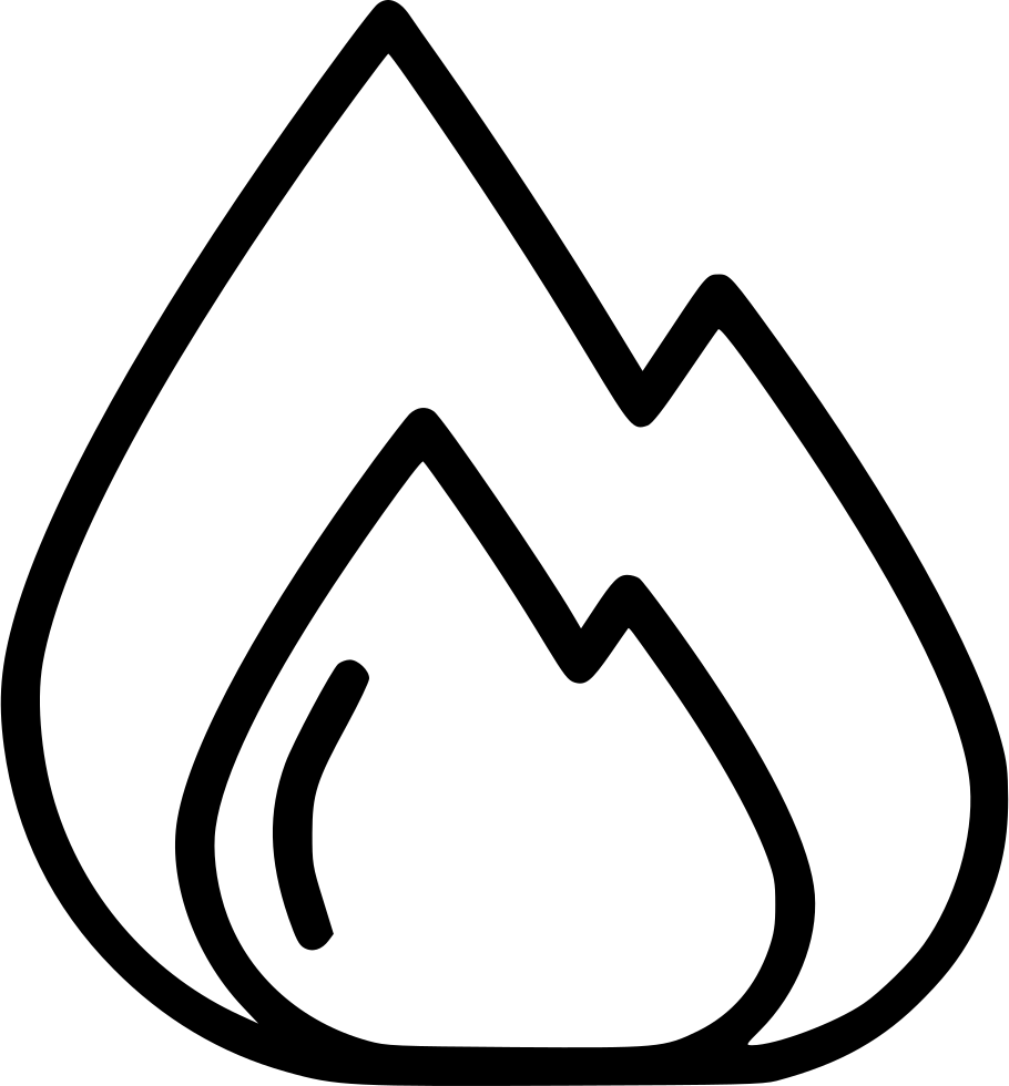 Download Accent Vector Flames Illustrator - Line Art - ClipartKey