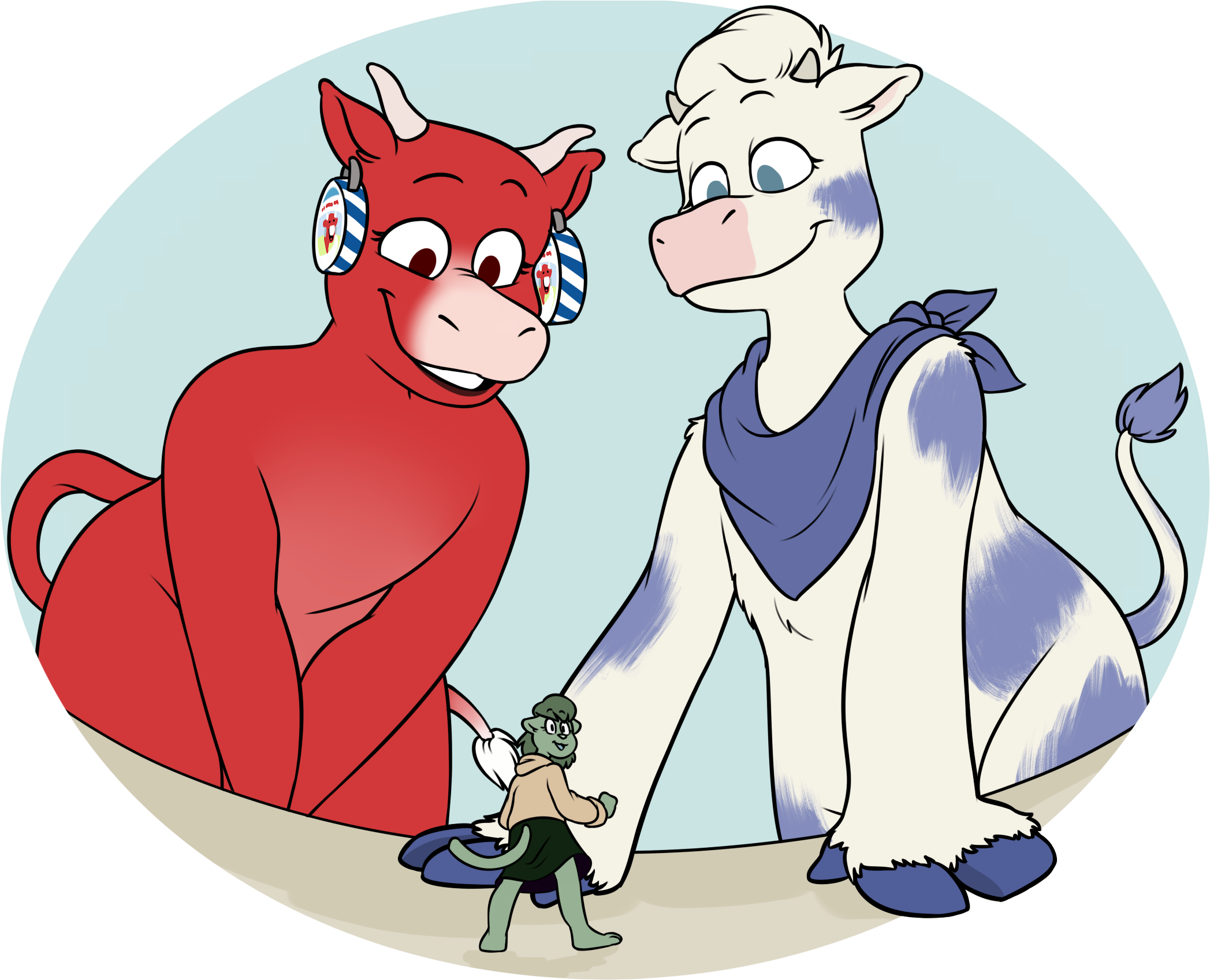 Download Cows - Laughing Cow X Lactaid Cow - ClipartKey