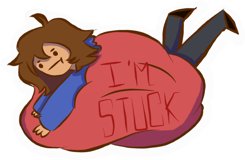 Download Stuck Clip Lock - Cartoon - ClipartKey