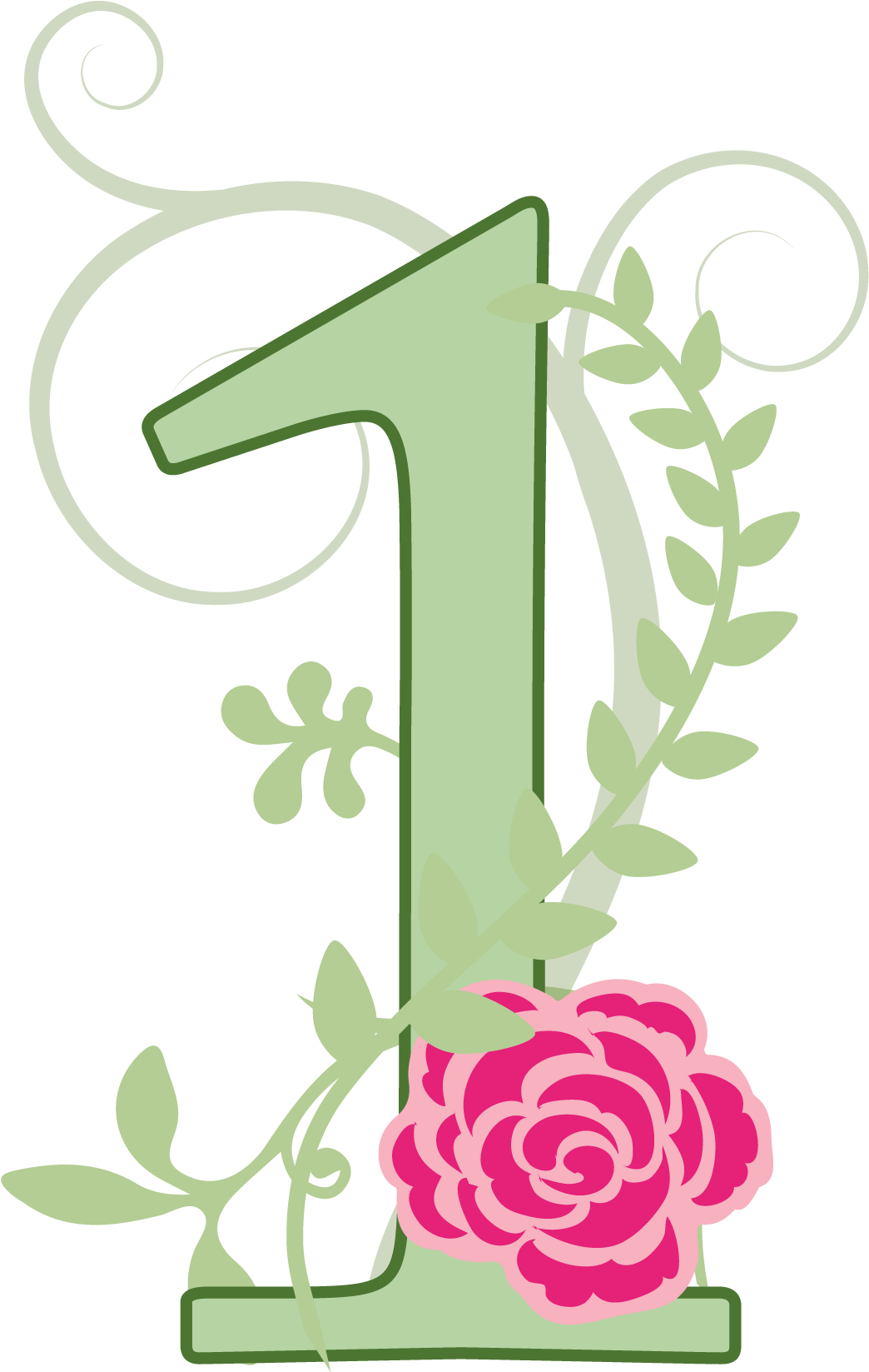 Download Clipart Flower Number - ClipartKey