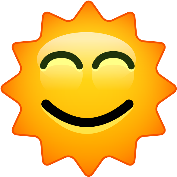 Download Transparent Sun Emoji Png - Skype For Business Sun Emoji ...