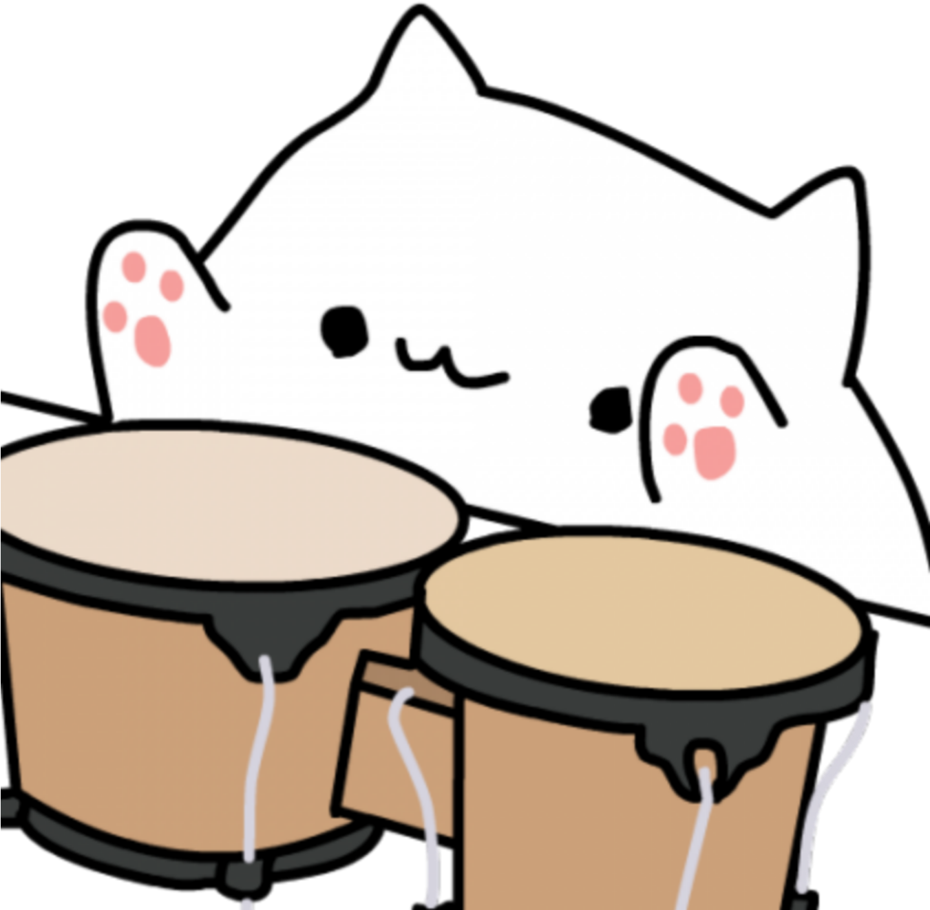 Download #bongo Cat - ClipartKey