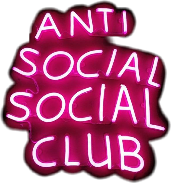 Download Transparent Anti Social Social Club Png - Colorfulness ...