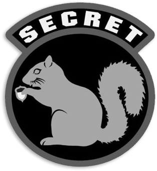 Download Squirrel Clipart Secret Squirrel - Secret Squirrel Badge ...