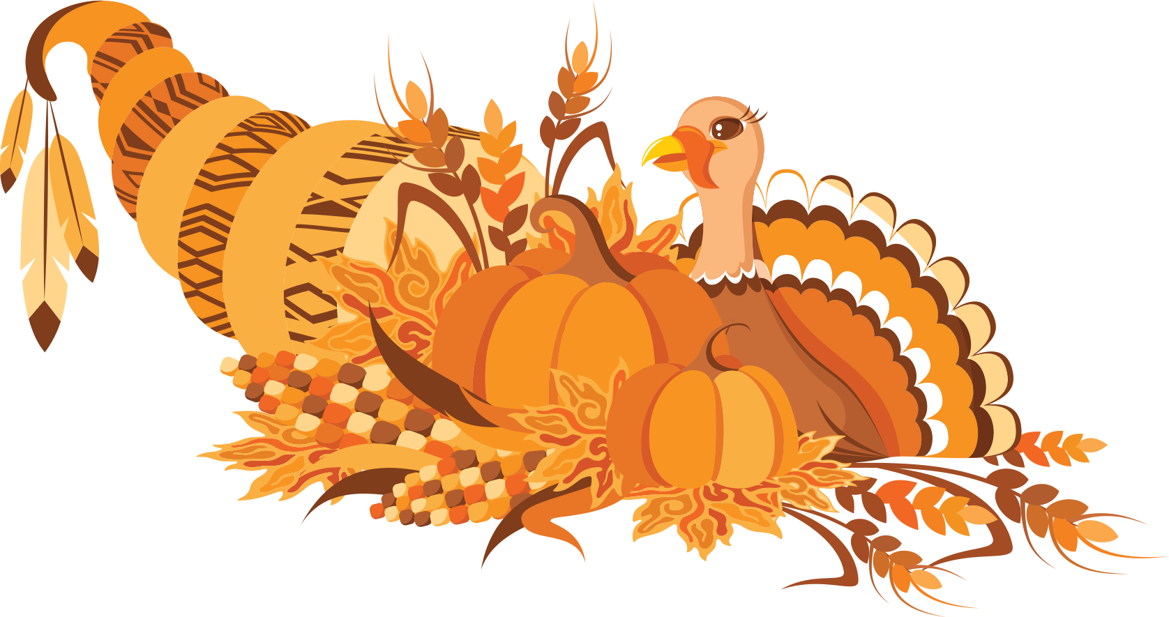 Download Thanksgiving Dinner Clip Art - ClipartKey