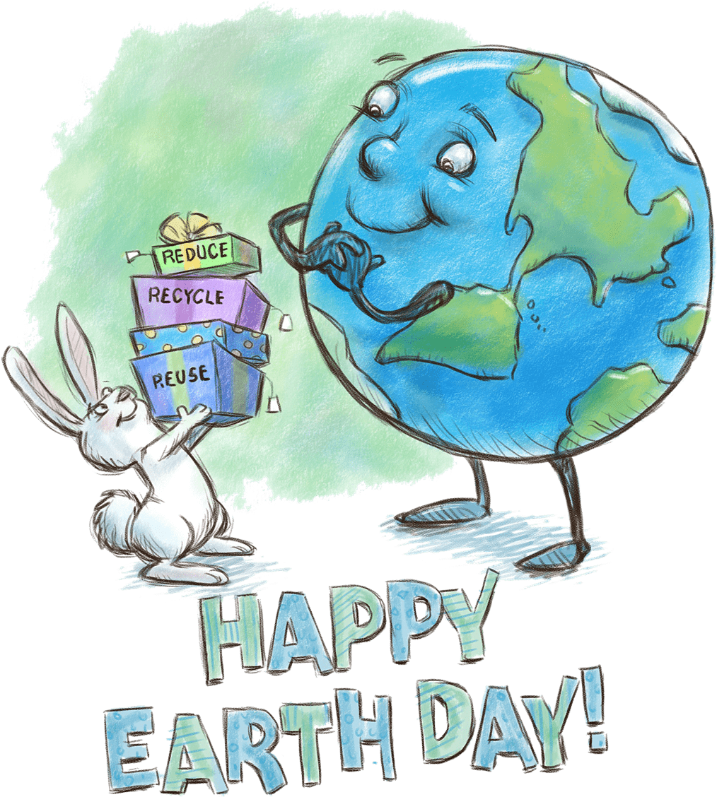 Download Transparent Happy Earth Day Clipart - Sketches Of Earth Day ...