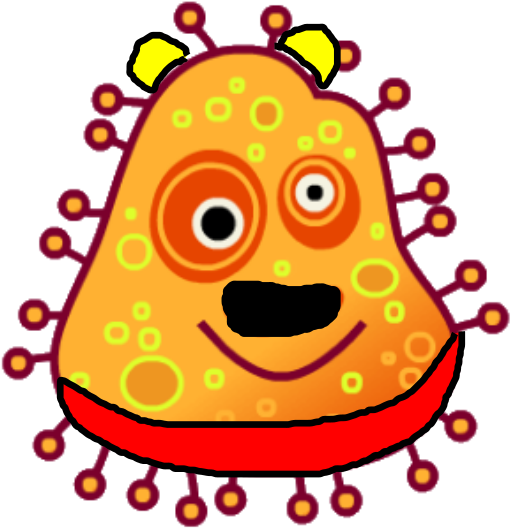 Download Orange Germ Clipart - ClipartKey
