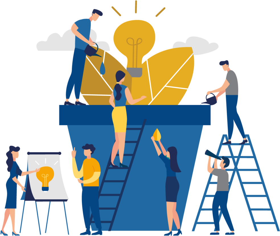 Download Reinvigorate Your Career - Growing Illustration - ClipartKey