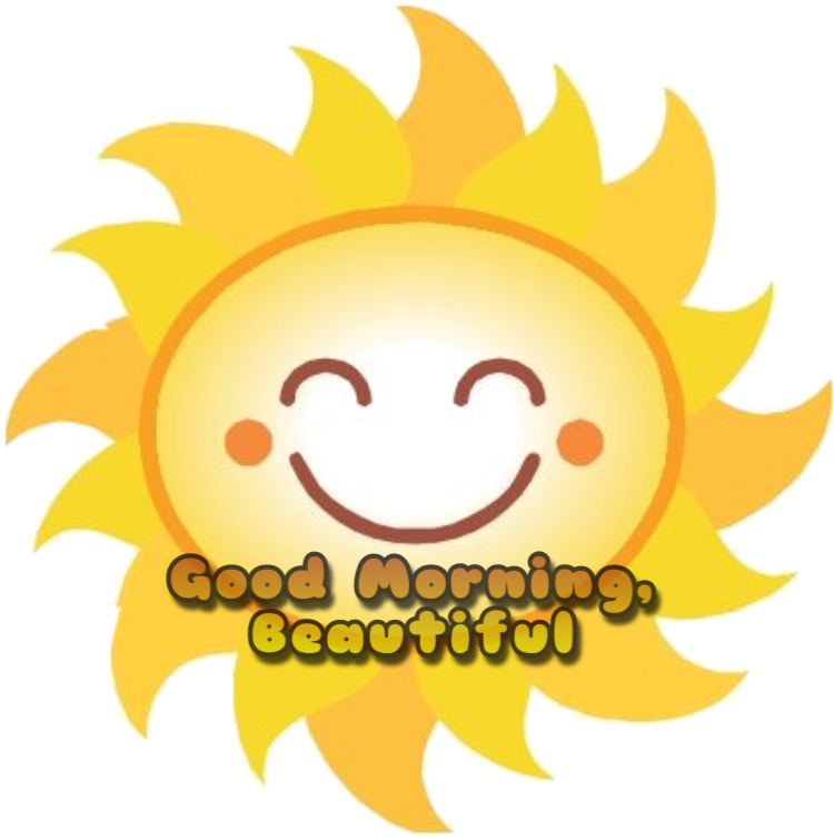 Download Goodmorning Sunsticker Happysun Lovemessage Sunshine - Sun ...