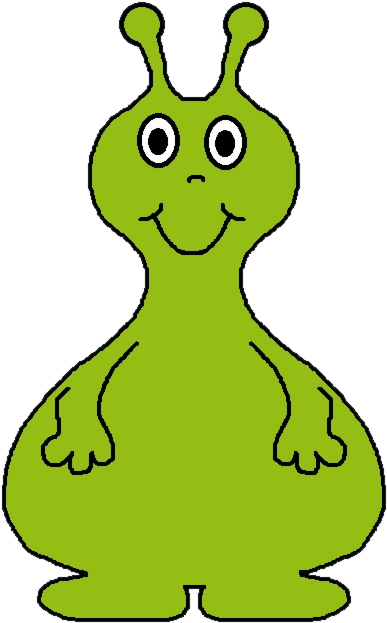 Download Alien Clipart Boy No Background Transparent Png - Cartoon ...