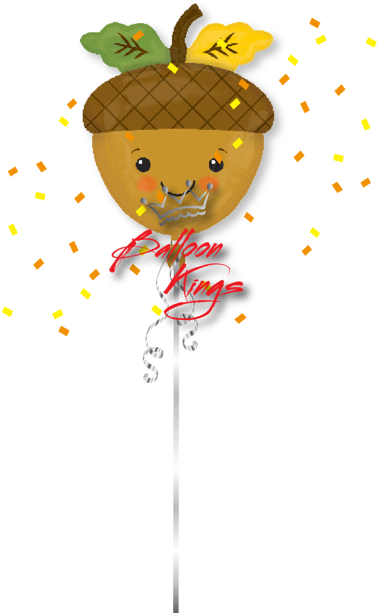 Download Happy Acorn - Illustration - ClipartKey