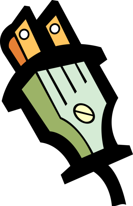 Download Transparent Electric Plug Png - Cartoon Plug Png - ClipartKey