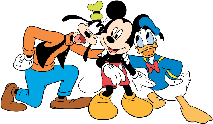 Download Mickey Mouse And Others - ClipartKey