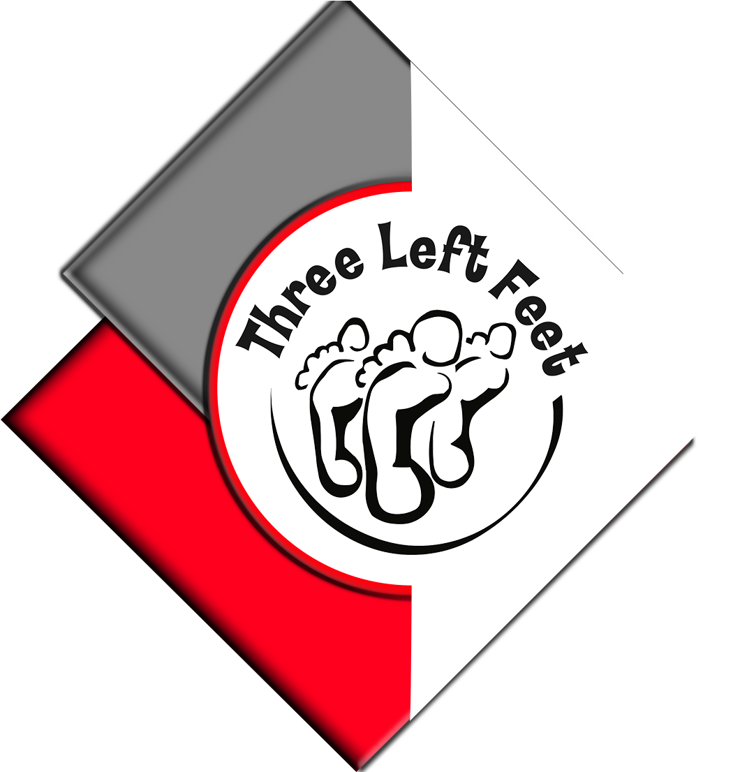 Download Three Left Feet - Emblem - ClipartKey