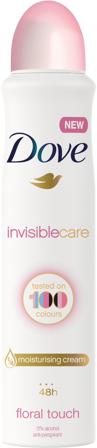 Download Dove Deodorant Spray Invisible Dry - ClipartKey