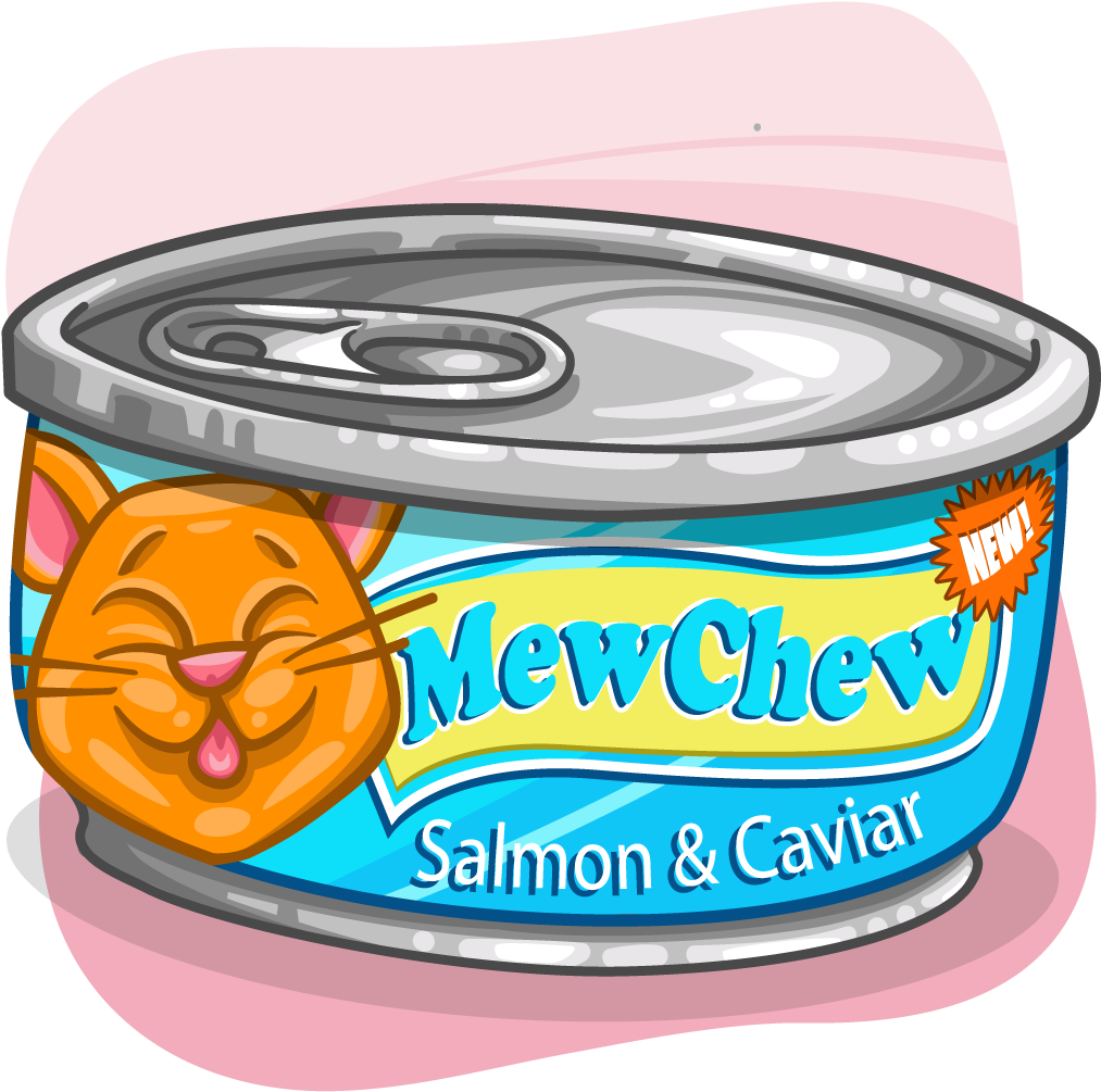 Download Cat Food Clip Art - ClipartKey