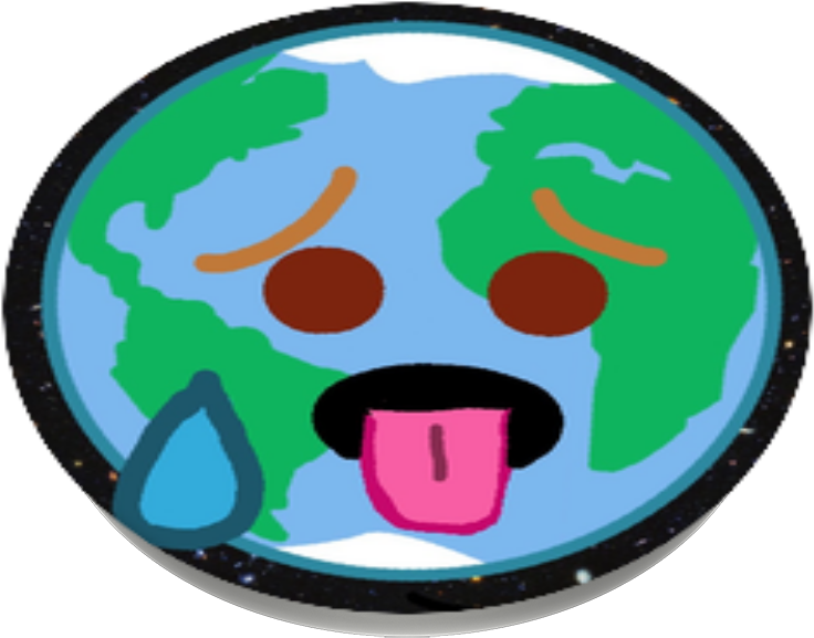 Download Melting/sweating Earth, Popsockets - Clip Art - ClipartKey