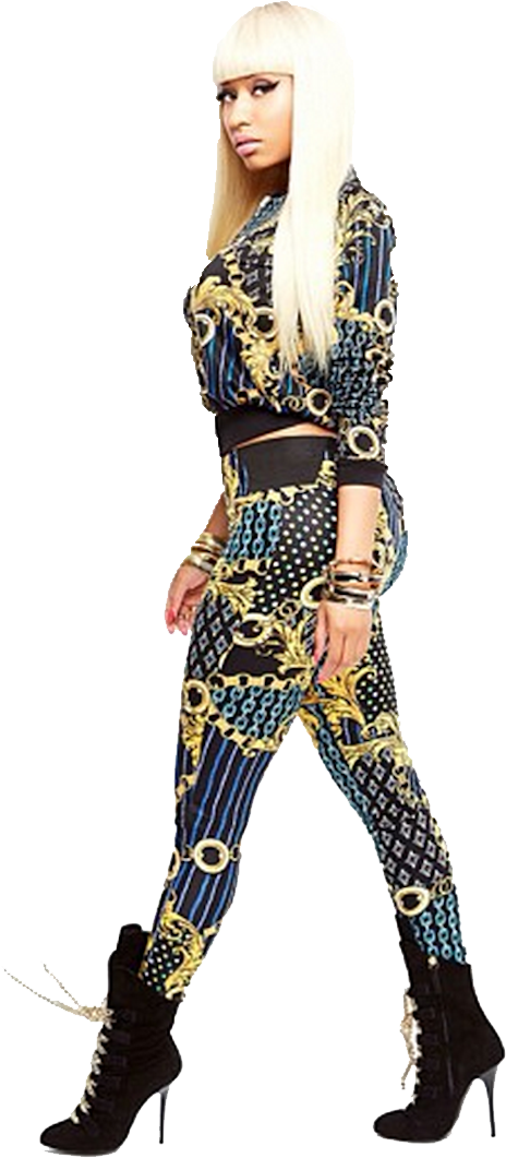 Download Nicki Minaj Png Transparent Background - Nicki Minaj Fashion ...