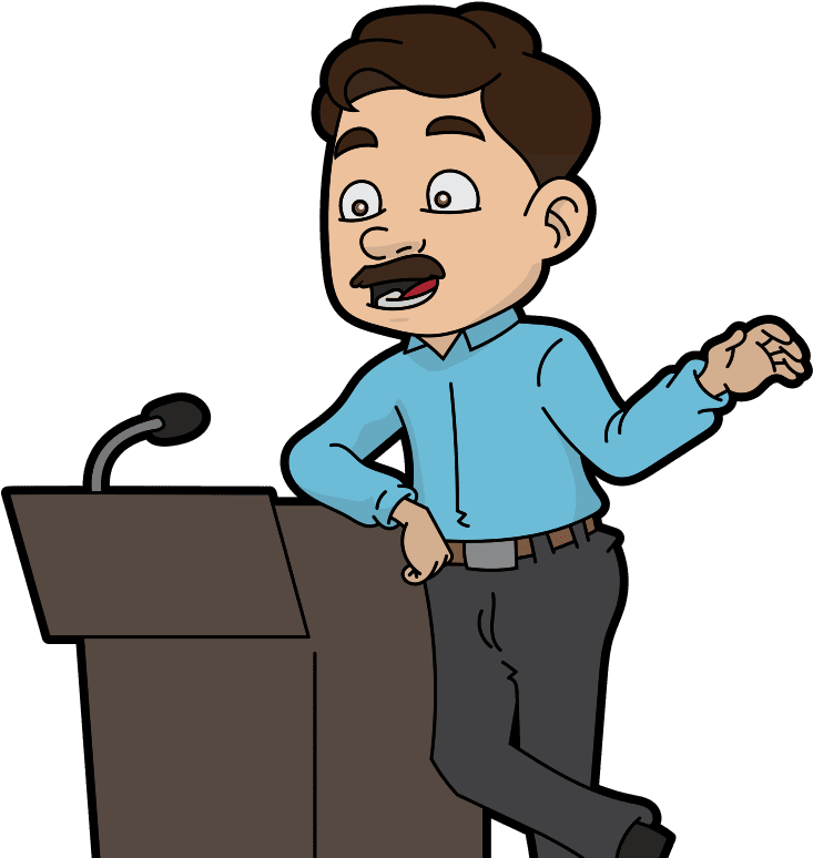 Download Clip Art Public Speaker - ClipartKey