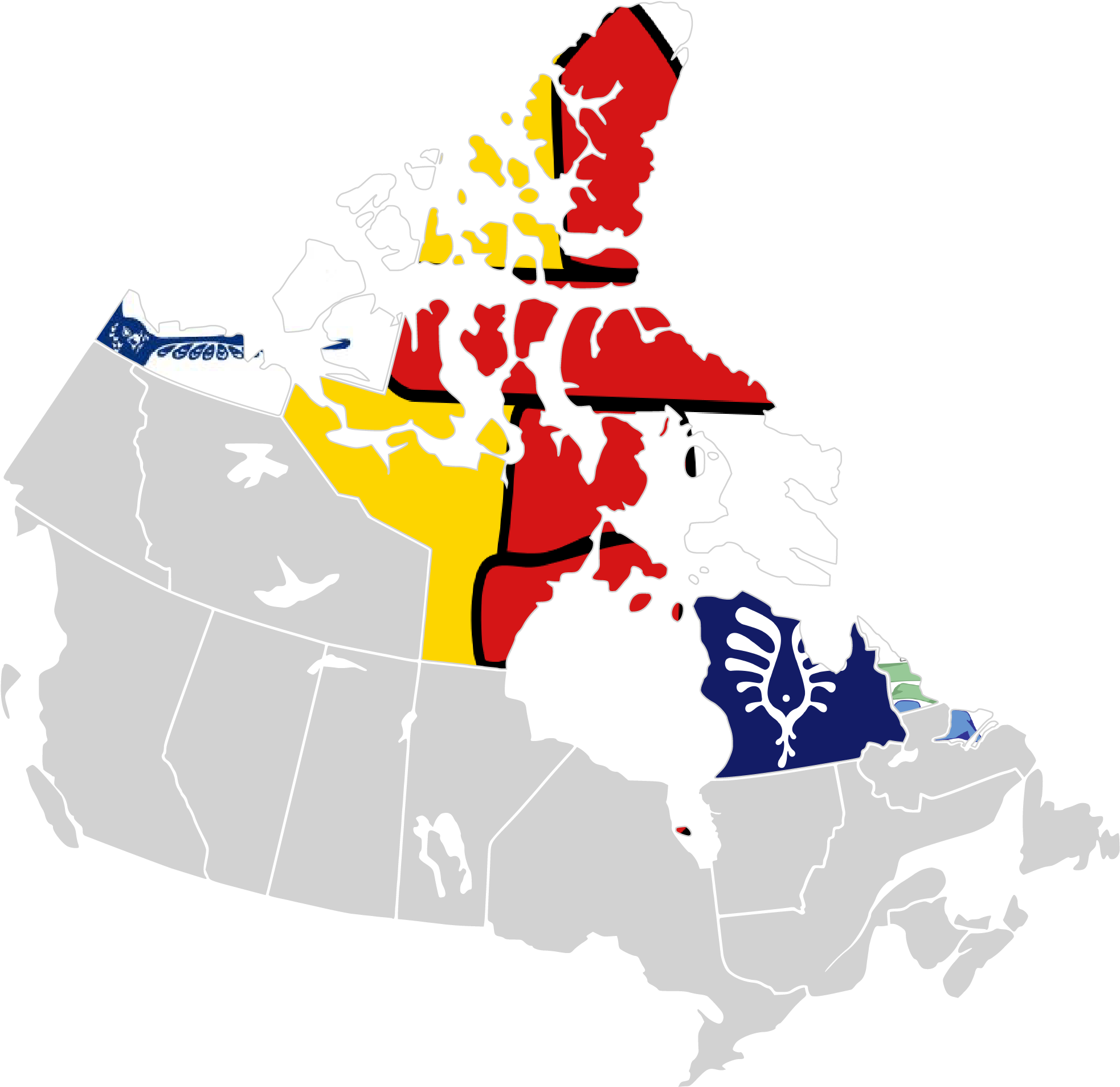 Download Itk Transparent Map - Religions In Canada Map - ClipartKey