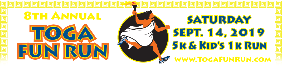 Download Toga Fun Run - ClipartKey