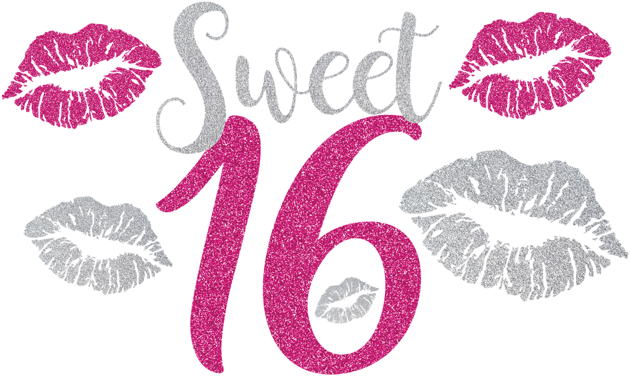 Download Transparent Sweet 16 Png - Sweet Sixteen - ClipartKey