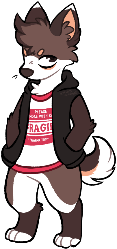 Download Fragile - Fursona Furry Fandom Art - ClipartKey