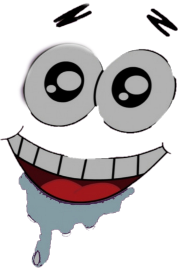 Download 20th Anniversary Of Spongebob - Patrick Star Drooling - ClipartKey