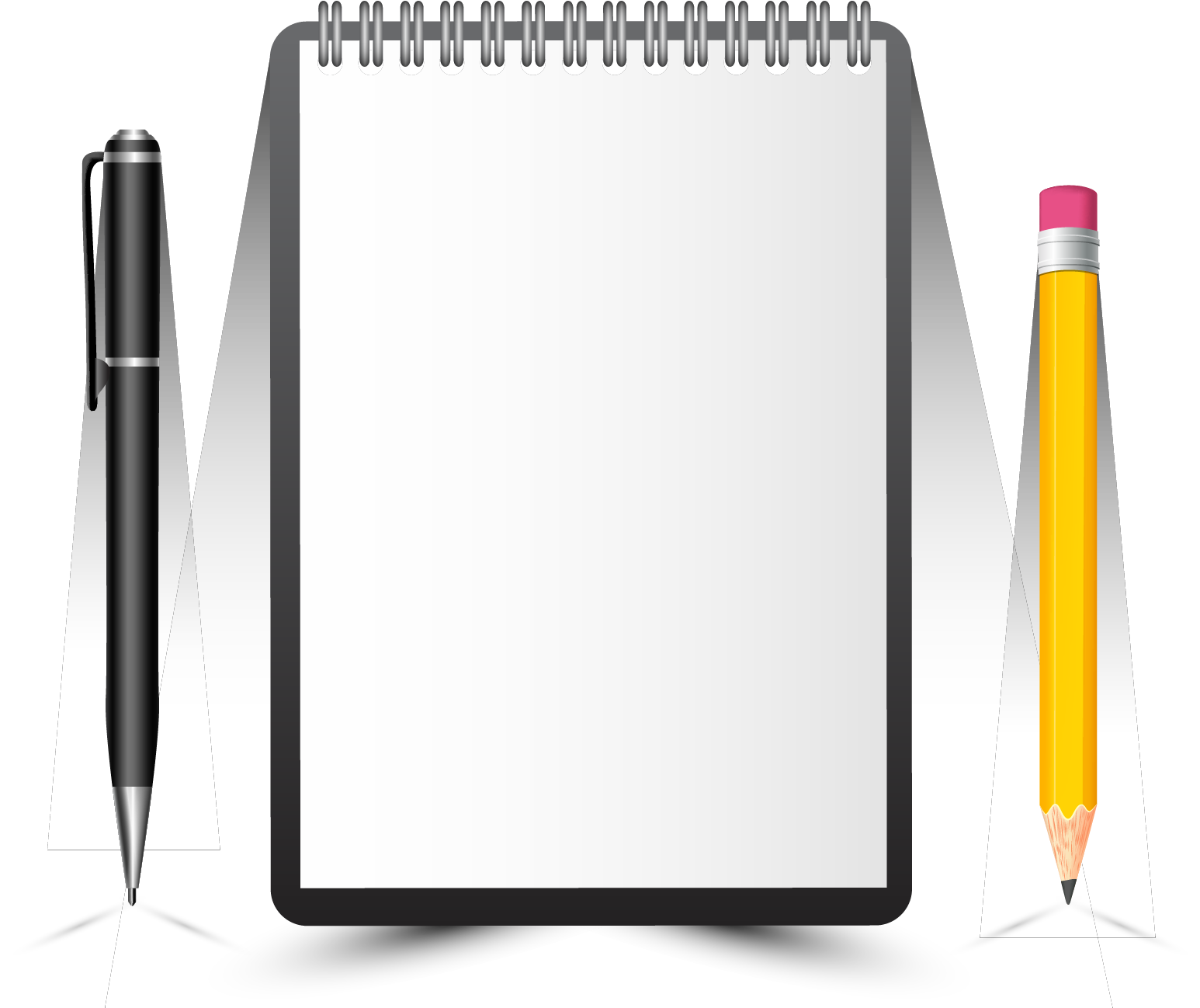 Download Notepad Notebook - Painting Notebook Vector Png - ClipartKey