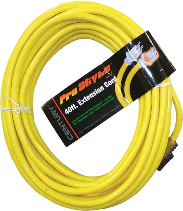 Download Transparent Extension Cord Png - Wire - ClipartKey