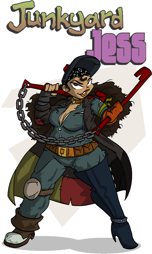 Download Garbage Clipart Junkyard - Cartoon - ClipartKey