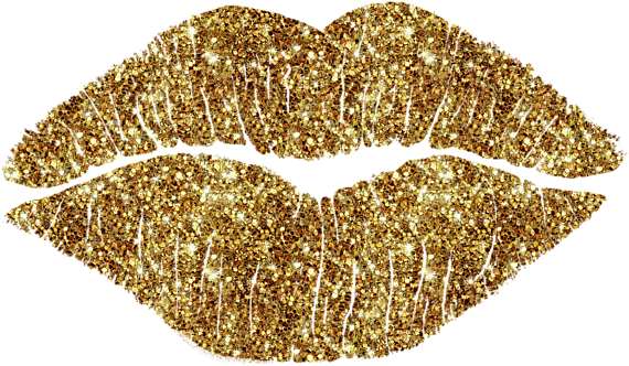 Download Gold Lips Png - Gold Lips Transparent Background - ClipartKey