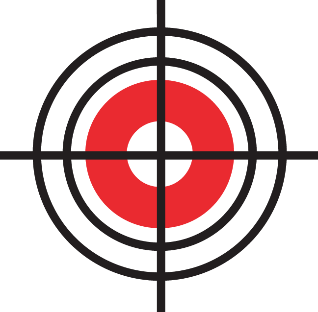 Download Red Gun Target Logo - ClipartKey