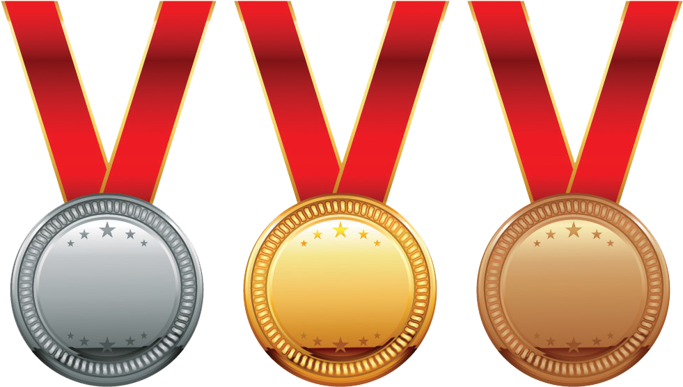 Download Gold Medal Olympic Medal Award - Gold Silver Bronze Medal ...