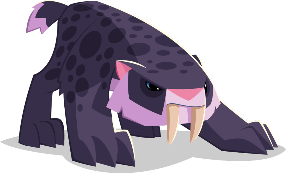 Download Transparent Saber Tooth Tiger Png - Animal Jam Sabertooth ...