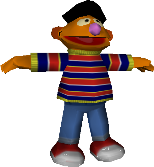 Download Nintendo Elmo S Letter - Models Resource Elmo - ClipartKey