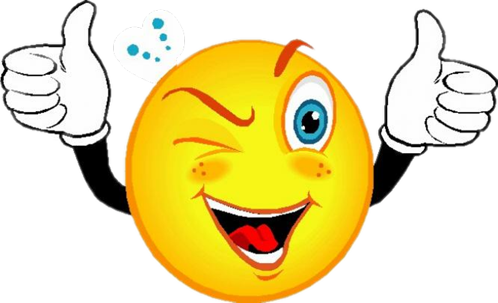 Download Thumbs Up Emoji Transparent Background - Smiley Face With ...