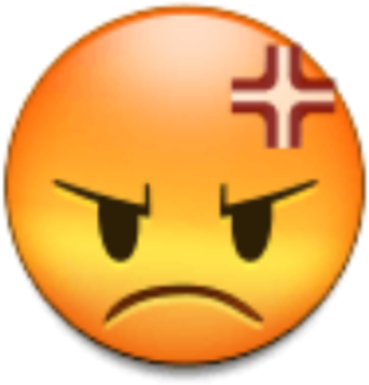 Download #angry #annoyed #flustered #mad #emoji #sticker - Emoji ...