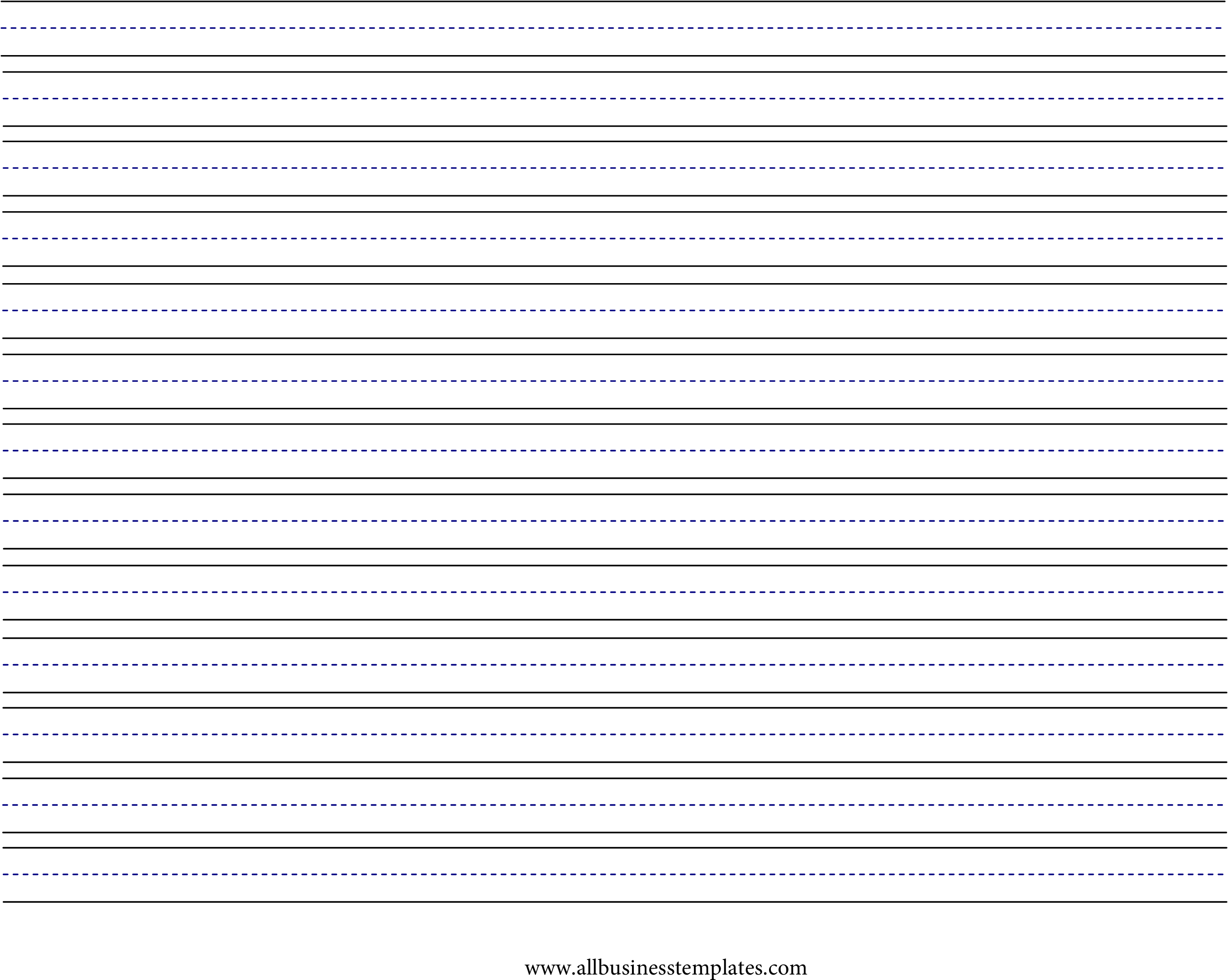Download Writing Templates With Lines - Parallel - ClipartKey