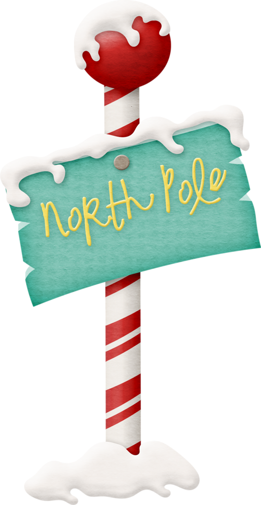 Download North Pole Sign Png - Transparent North Pole Png - ClipartKey