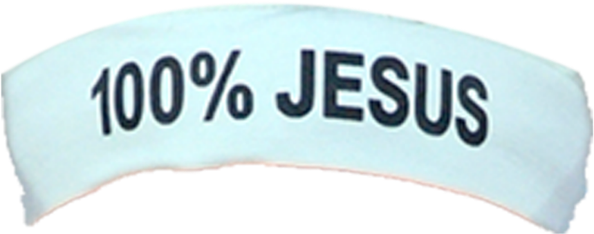 Download 100 Jesus Png - Faixa 100% Jesus Png - ClipartKey