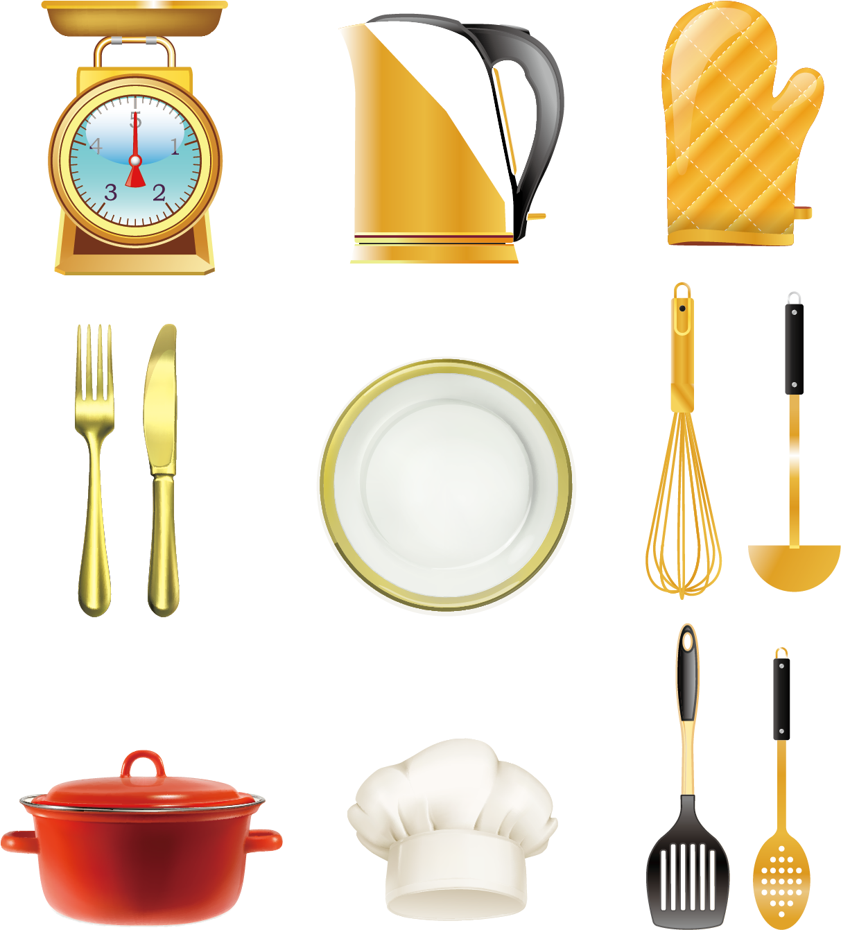 Download Kitchen Utensil Tool Clip Art - Kitchen Utensil - ClipartKey