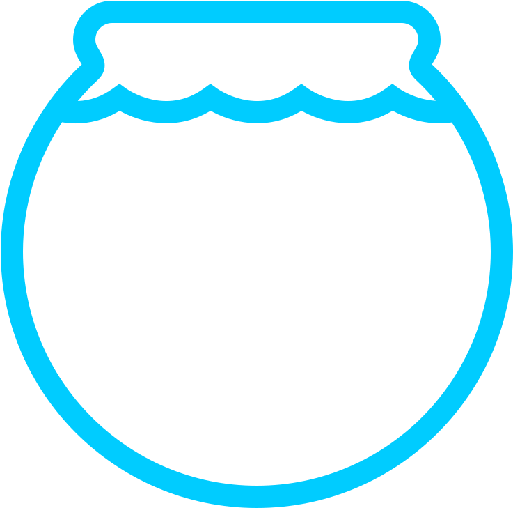 Download Fish Bowl - Fish Bowl Graphic - ClipartKey