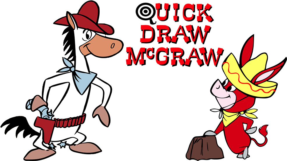 Download Television Clipart Draw - Quick Draw Mcgraw Logo - ClipartKey
