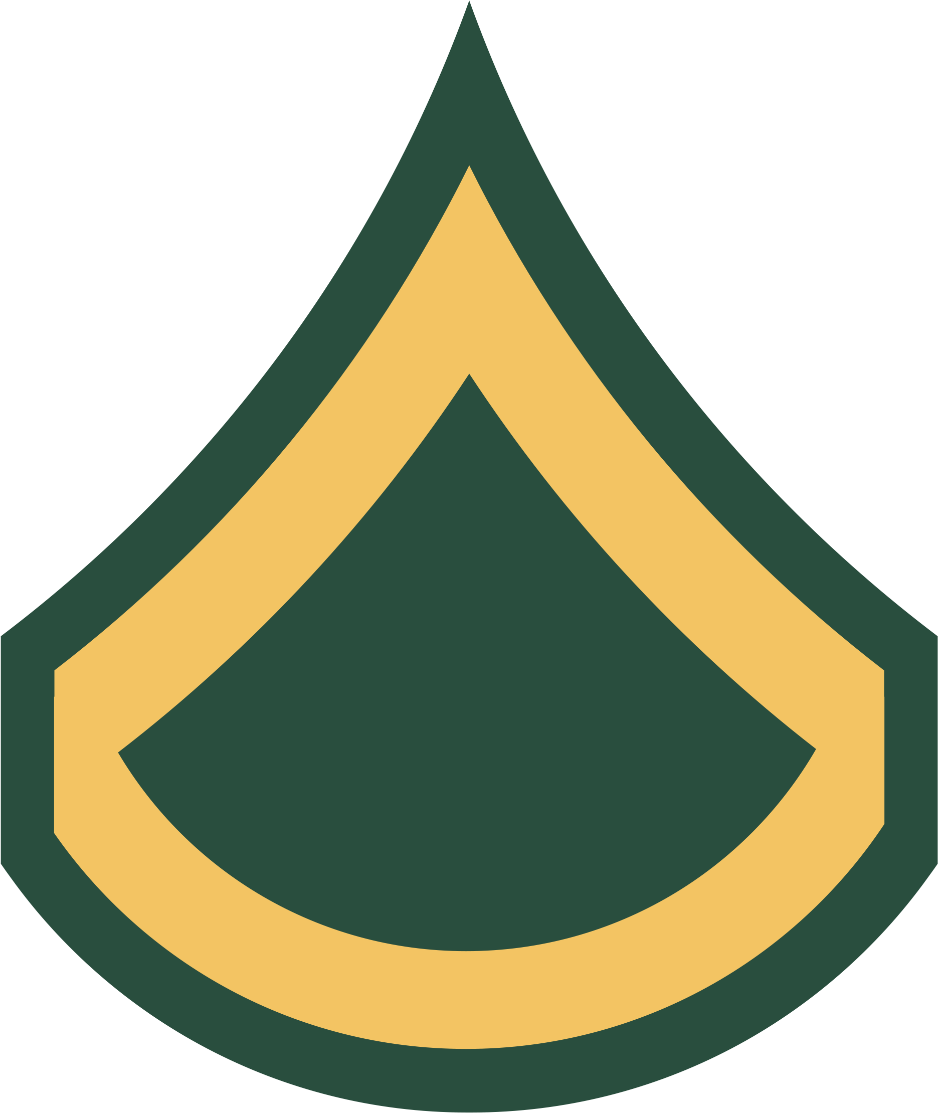 Download Private First Class - Army Rank Insignia Private First Class ...