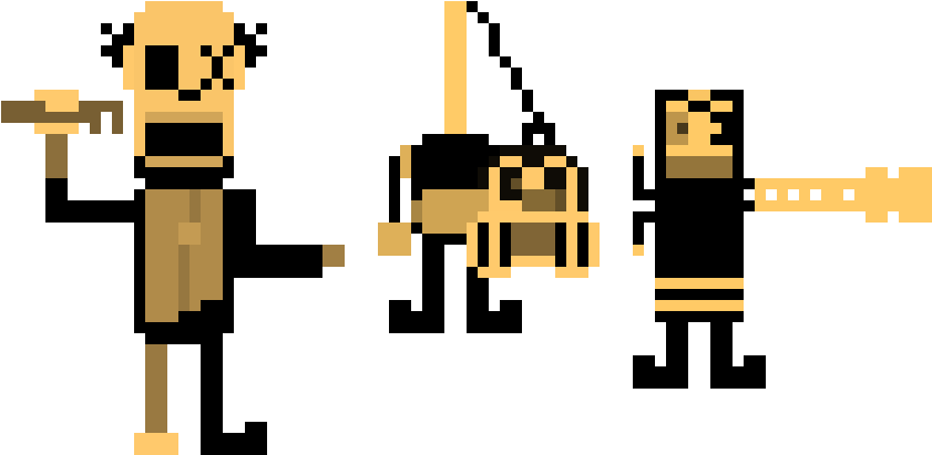 Download Bendy And The Ink Machine Butcher Gang - ClipartKey